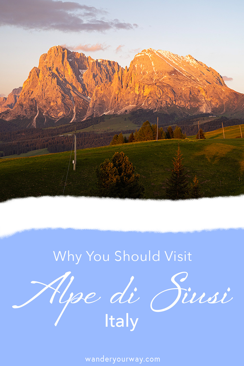 Alpe di Siusi • Italy • Wander Your Way