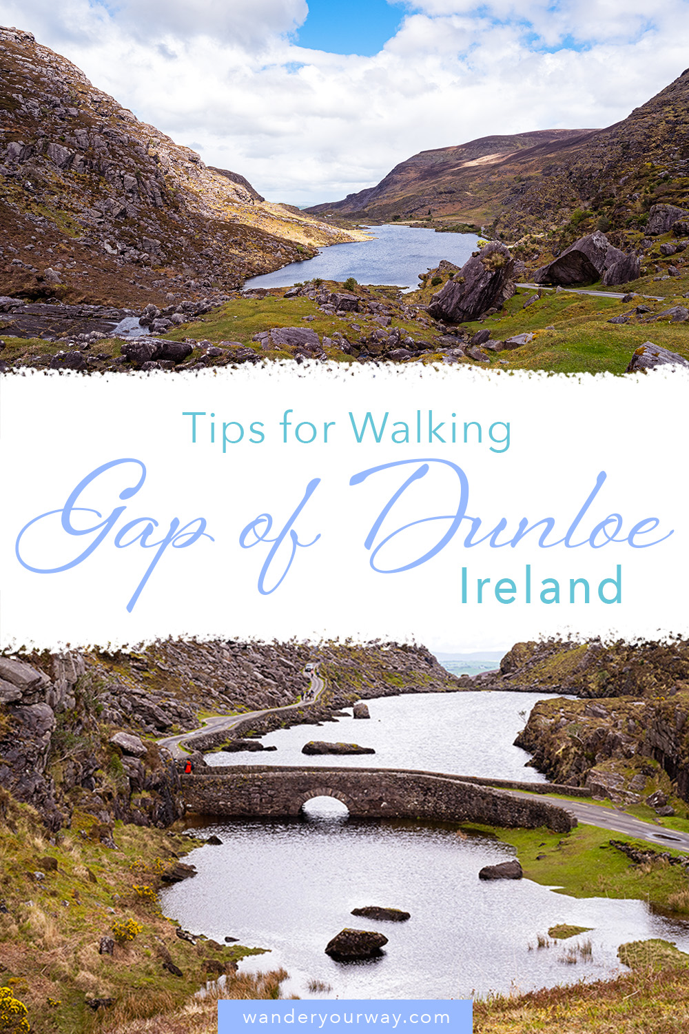Walking The Stunningly Beautiful Gap Of Dunloe In County Kerry Ireland ...