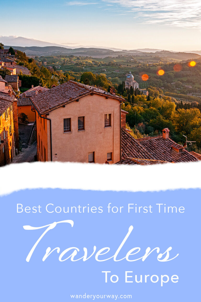Best Countries for First Time Travelers to Europe • Wander Your Way