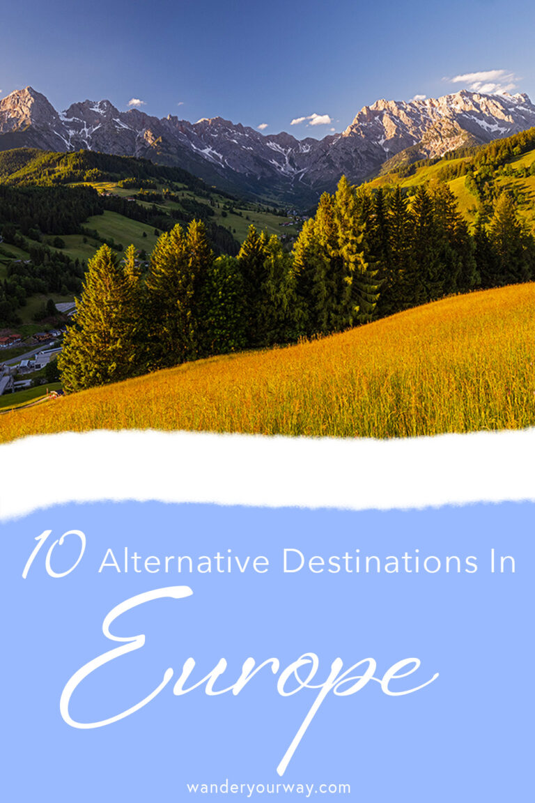Alternative Destinations in Europe • Wander Your Way